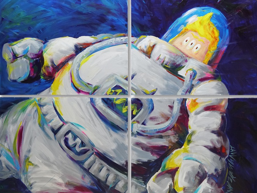 Space Woody 原创系列绘画_LawSunYeung-站酷ZCOOL