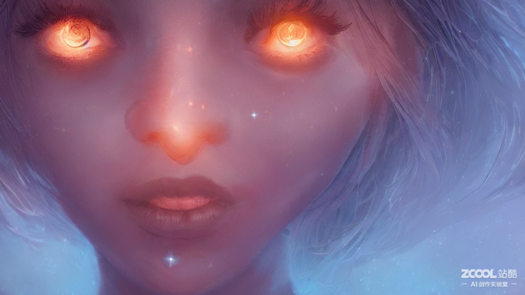 #AI创作实验室#眼前一片漆黑，不要害怕，你就是发光体_爱要慢慢修炼-站酷ZCOOL