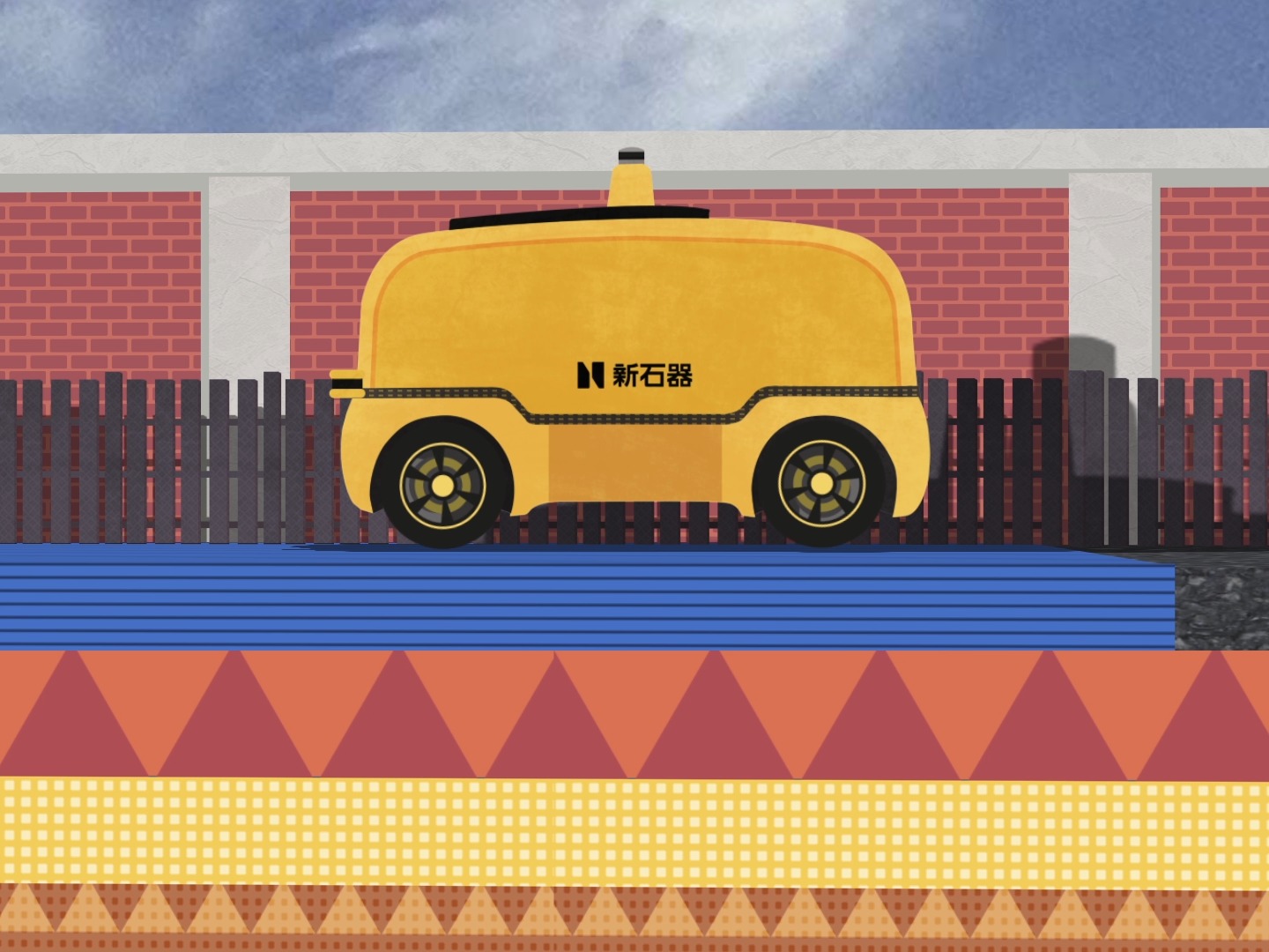 AE MG动画 假三维动画 小车动画 UI插画 PS 短视频二维_大翟Energy-站酷ZCOOL