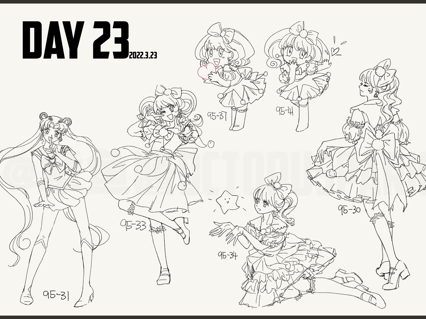 #速写60天挑战赛# Day23@速写班长_章鱼酱油-站酷ZCOOL