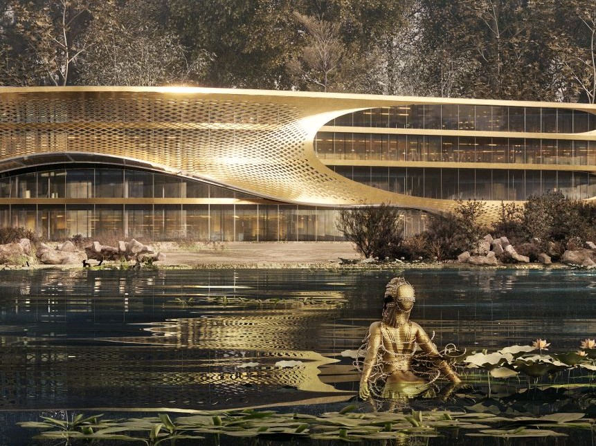 建筑表现（临摹作品）_境界三维设计-站酷ZCOOL