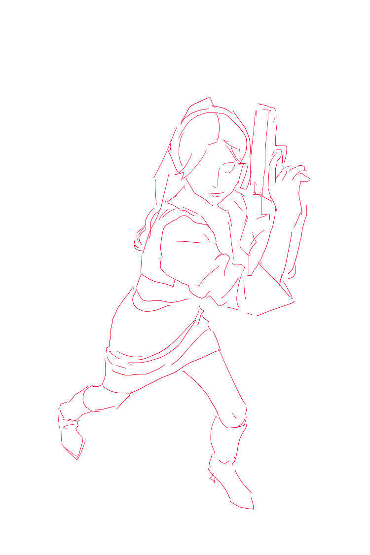 #速写60天挑战赛# day9_蘸灯灯-站酷ZCOOL