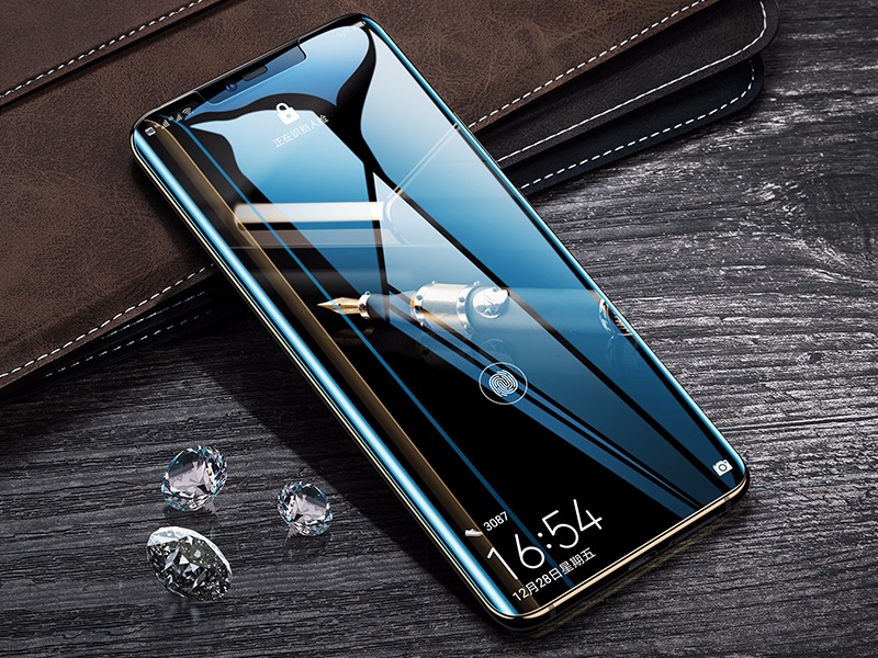 Mate20 Pro 曲面钢化膜建模渲染修图_超威的蓝猫-站酷ZCOOL