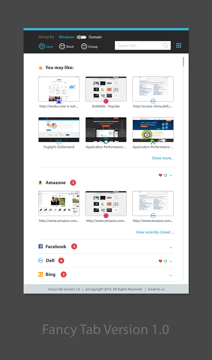 Fancy tab_gala13-站酷ZCOOL