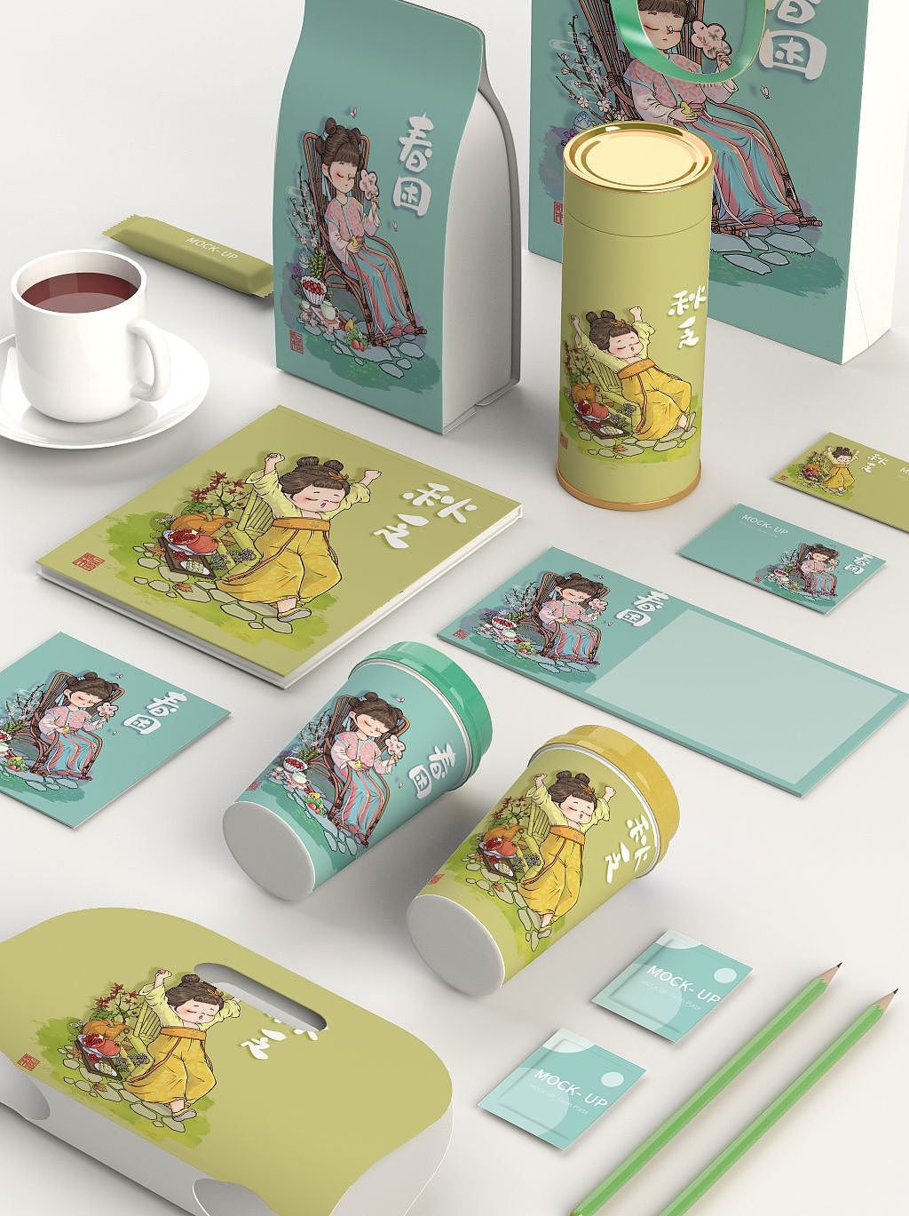 春困秋乏夏打盹，睡不醒的冬三月_一只梨梨sally-站酷ZCOOL