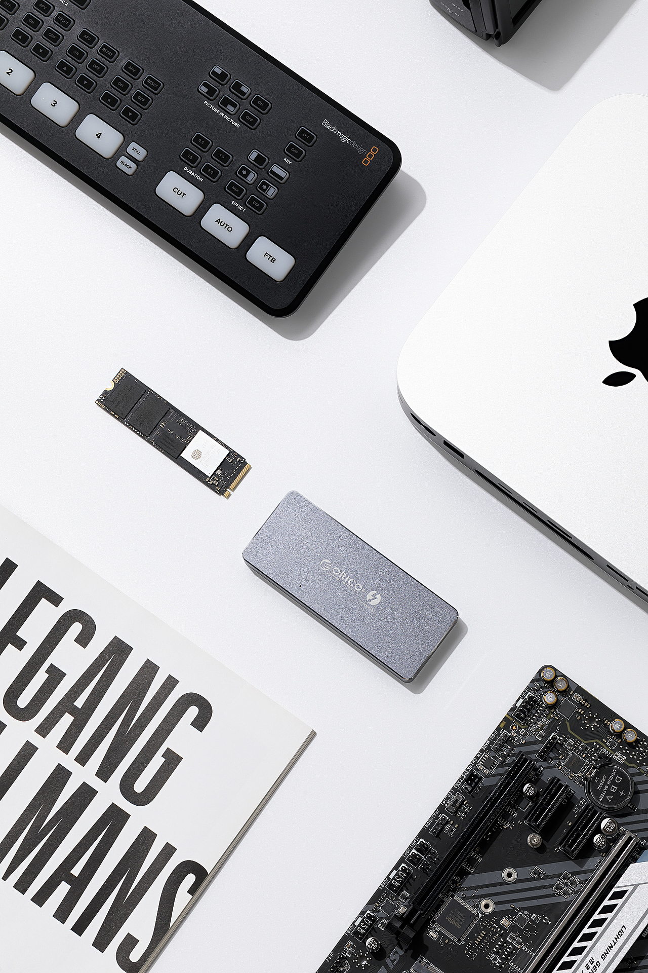 随手拍丨ORICO APM2T3-G40 雷电3硬盘盒|摄影|产品摄影|白底图_原创作品-站酷ZCOOL