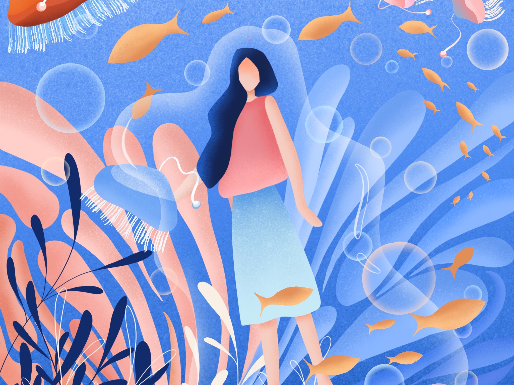 海底世界_小黄豆_VAWO-站酷ZCOOL