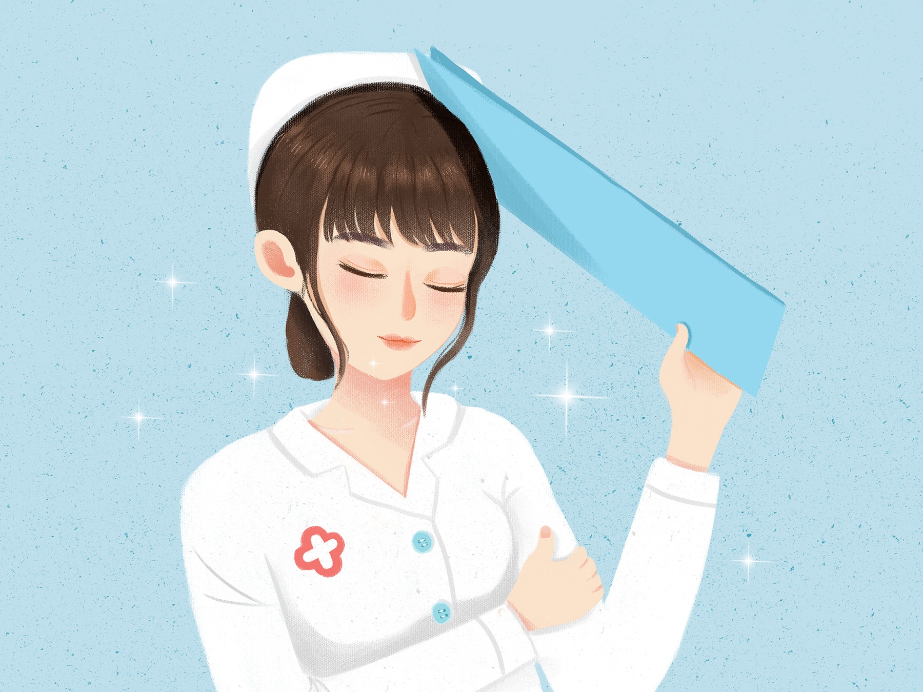 护士头像_cen小芸豆-站酷ZCOOL