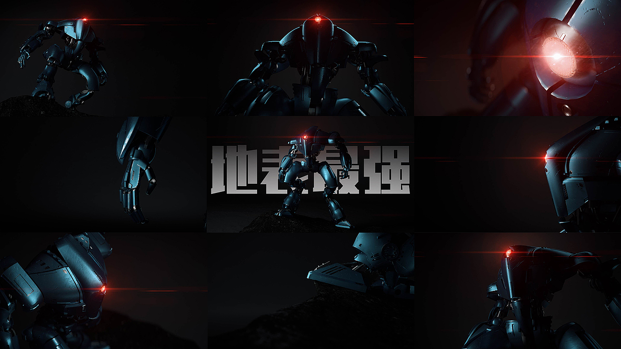 机械人手办渲染_zhang_keke-站酷ZCOOL