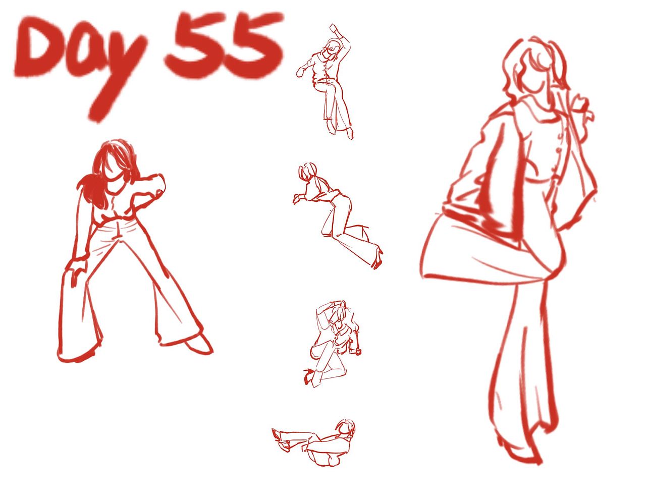 #速写60天挑战赛# Day55@速写班长 _林南安lin-站酷ZCOOL