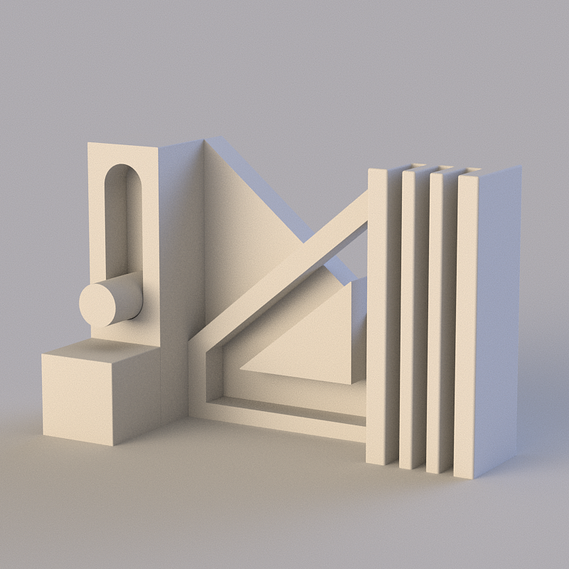 C4D白膜_还好hao-站酷ZCOOL