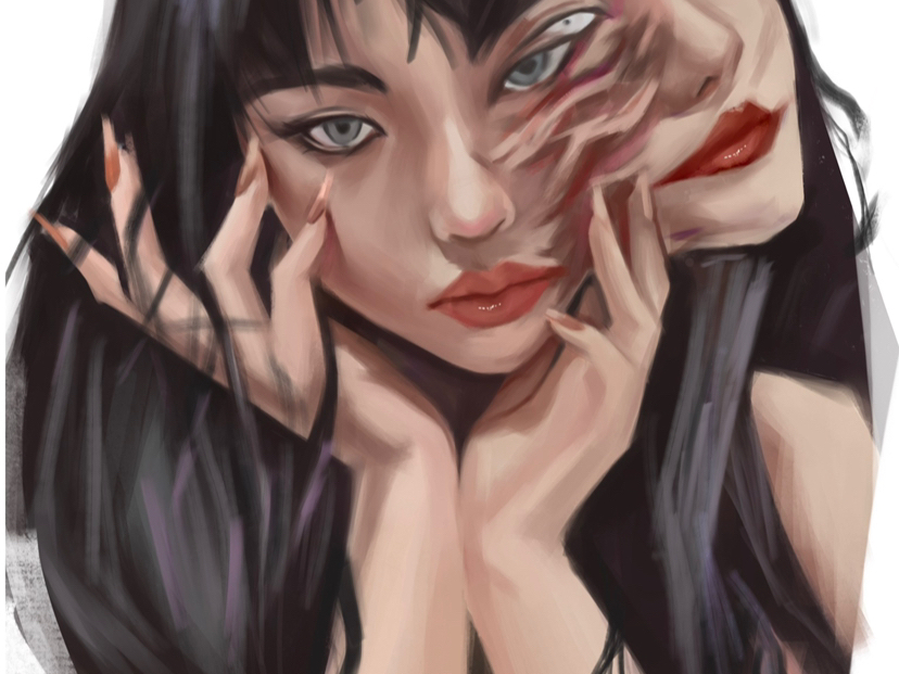 那个叛逆女孩_Louise露哥-站酷ZCOOL