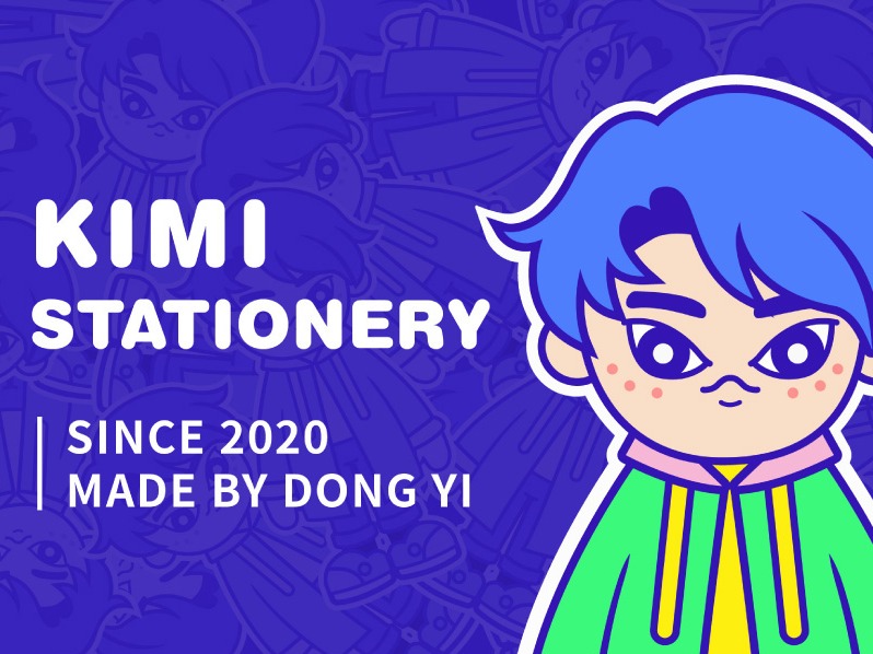 KIMI文具品牌——IP形象_东乙-站酷ZCOOL