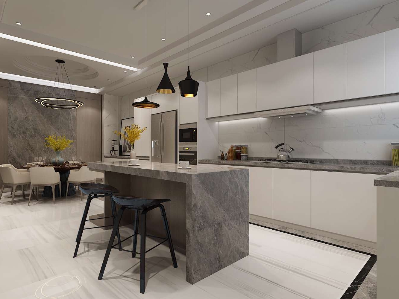 元叶盛家居全屋定制装修效果图_Jerden-站酷ZCOOL