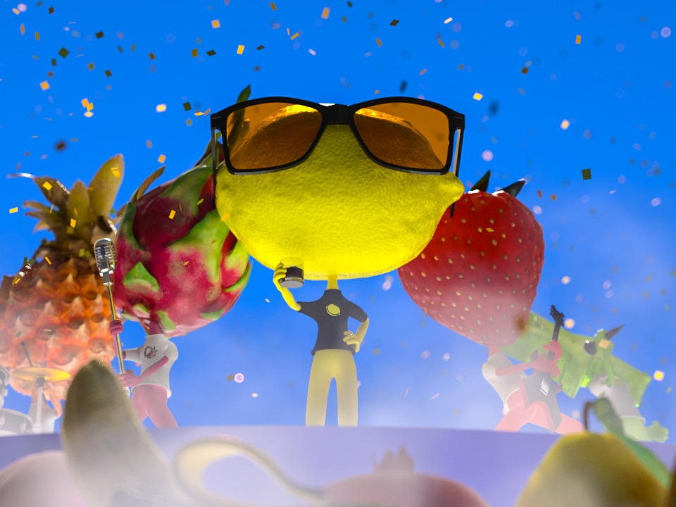 12 fruit man十二水果人_幺三三三3-站酷ZCOOL