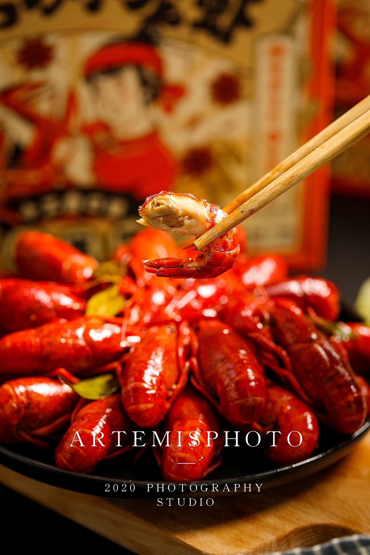 本宫的虾 麻辣和13香_摄影师Artemis-站酷ZCOOL