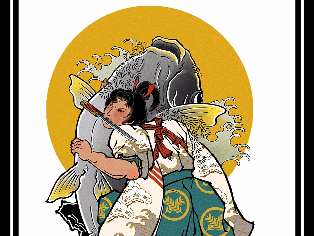 鲤鱼_DD2302-站酷ZCOOL