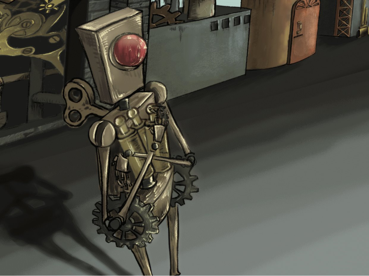 毕设二维动画《clockwork》部分场景设定_Mr阿少-站酷ZCOOL