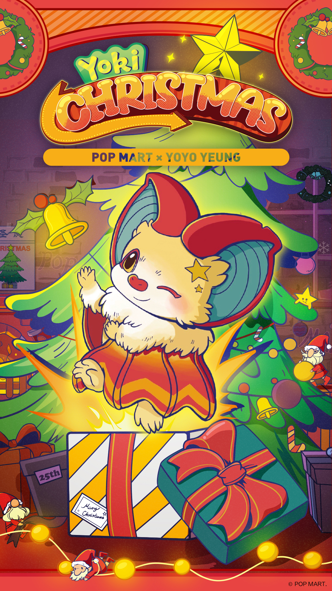盲盒新品｜你准备好和YOKI一起过圣诞了吗_YoyoYeungStudio-站酷ZCOOL