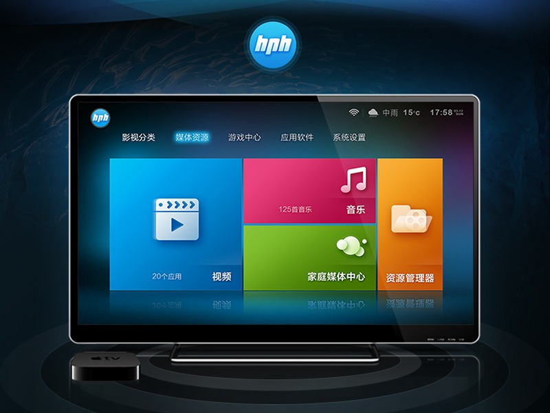 TV interface_葉新Ethan-站酷ZCOOL