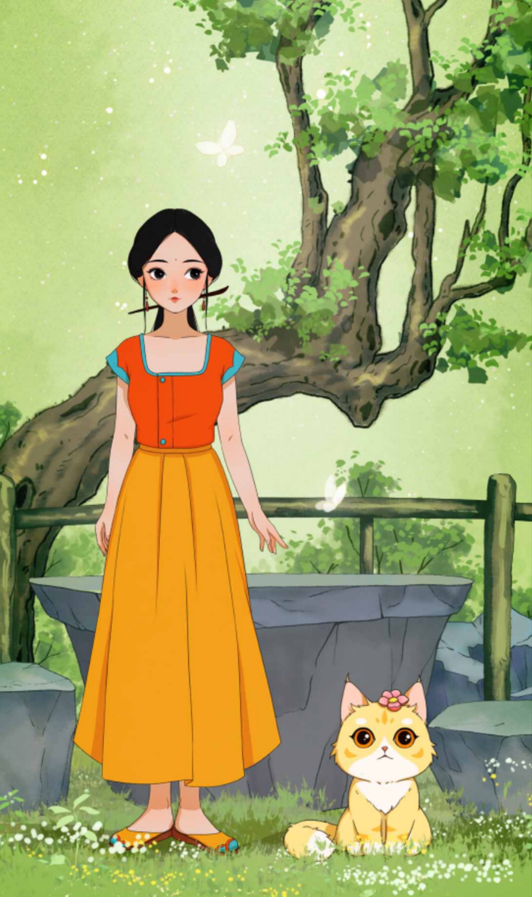 萤窗新画人设_一粟YS-站酷ZCOOL