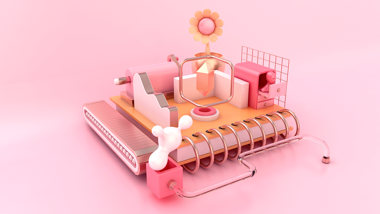 C4d练习0409|3D|Scene|solo_________Copy作品-站酷ZCOOL