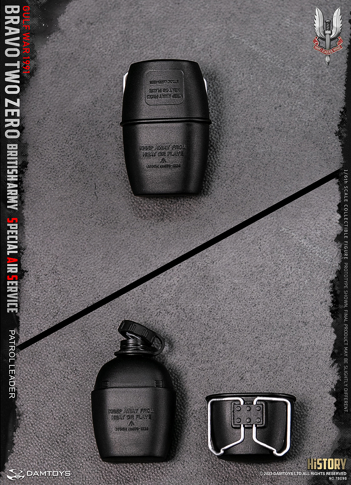 “代号B 2 0”英国陆军特种空勤团(SAS)巡逻侦察队队长_DAMTOYS-站酷ZCOOL