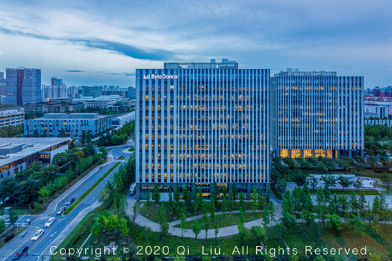 建筑摄影上海字节跳动办公楼外观拍摄photographyenvironmentarchitecture上海空间摄影original作品 站酷zcool