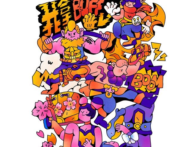让我来拿BUFF漫画 _品深策划设计黑皮-站酷ZCOOL