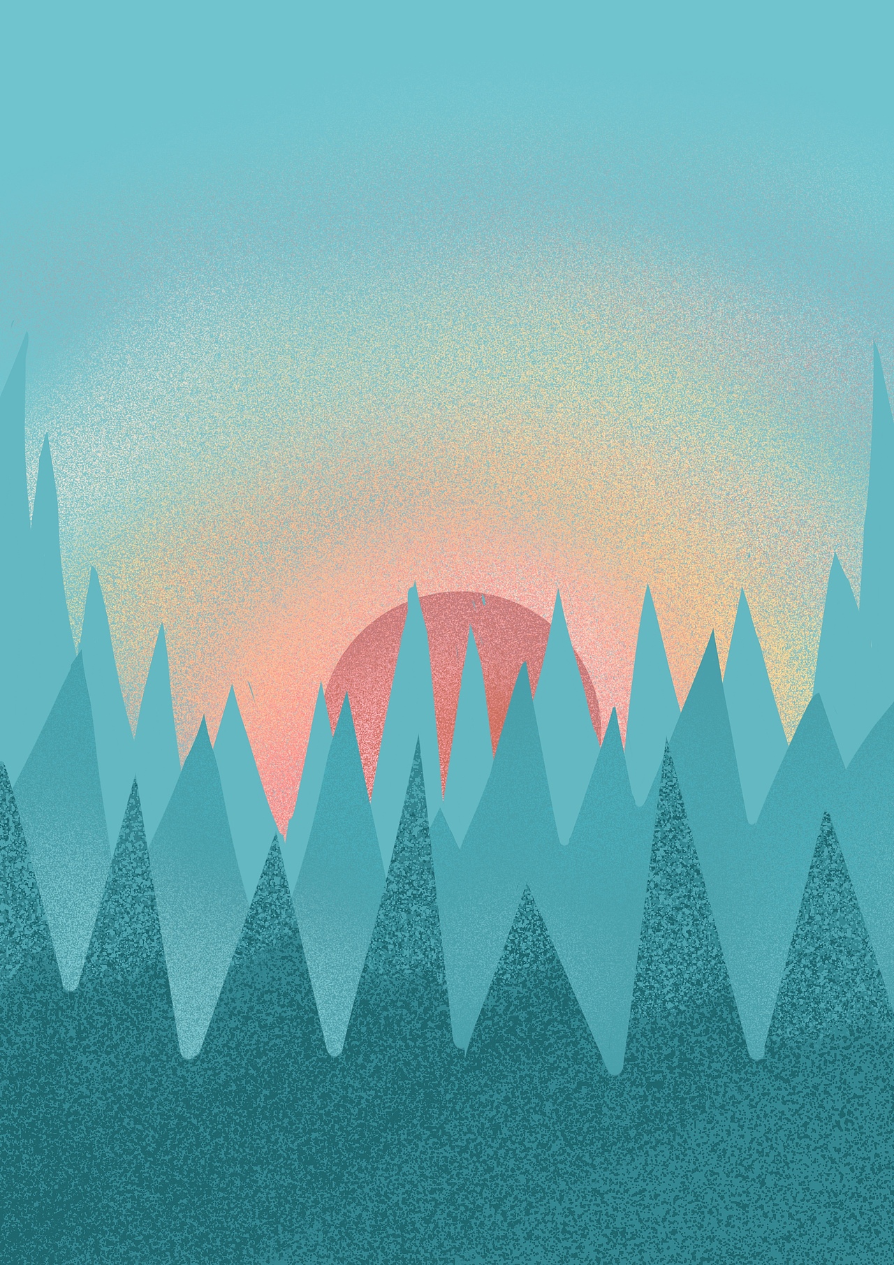 日出_小红Holly-站酷ZCOOL