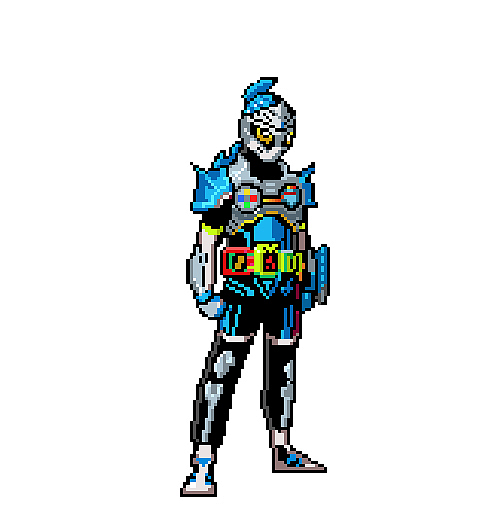 像素-假面骑士合集_皮皮鸡-站酷ZCOOL