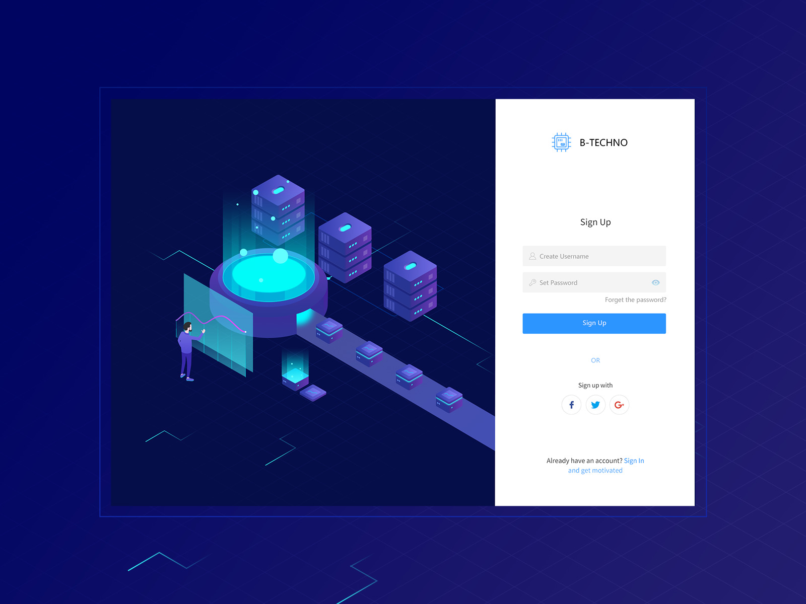区块链金融登录界面_bill_jiang-站酷ZCOOL