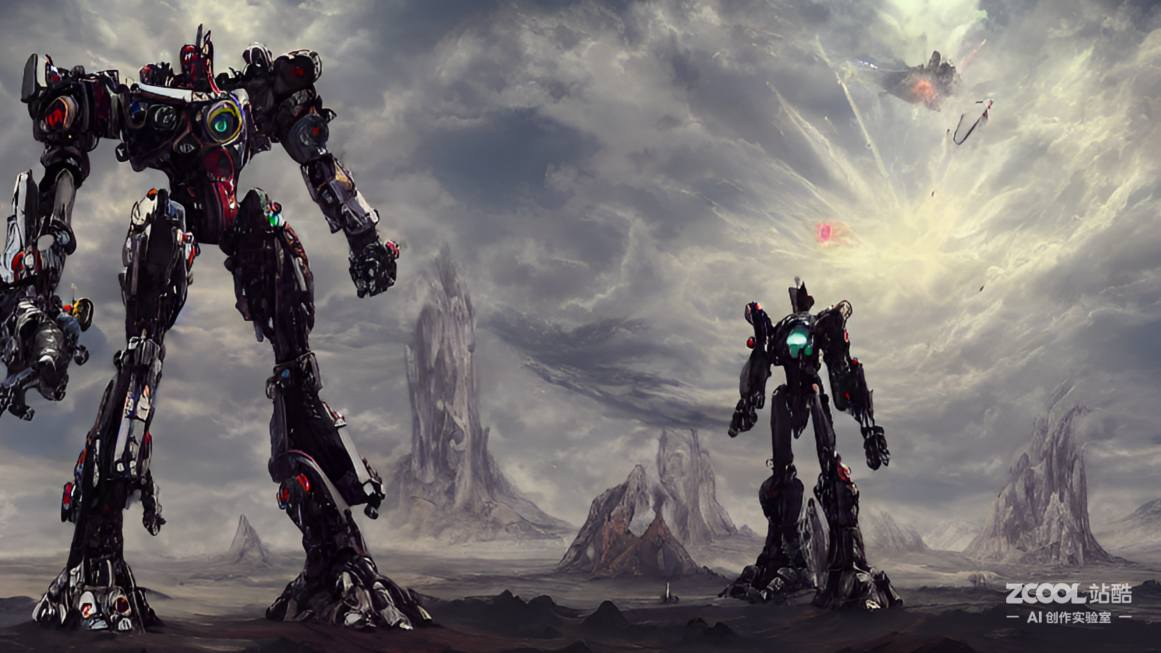 #AI创作实验室#机甲_dy悦-站酷ZCOOL