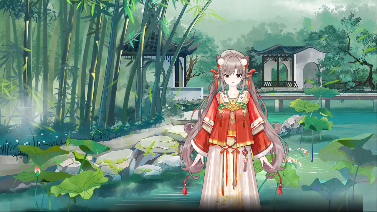 古风虚拟主播-虚拟数字人设计005_画友帮-站酷ZCOOL