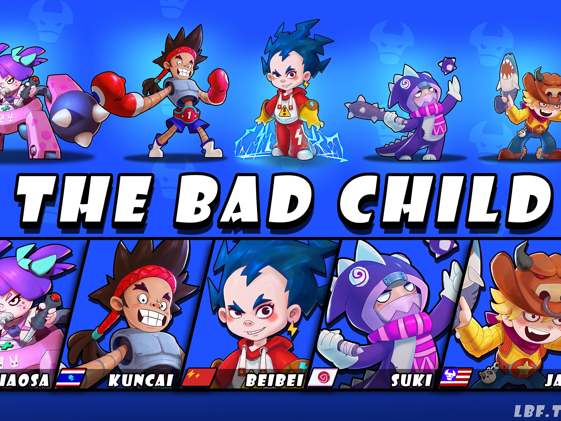 THE BAD CHILD_隐身中art-站酷ZCOOL