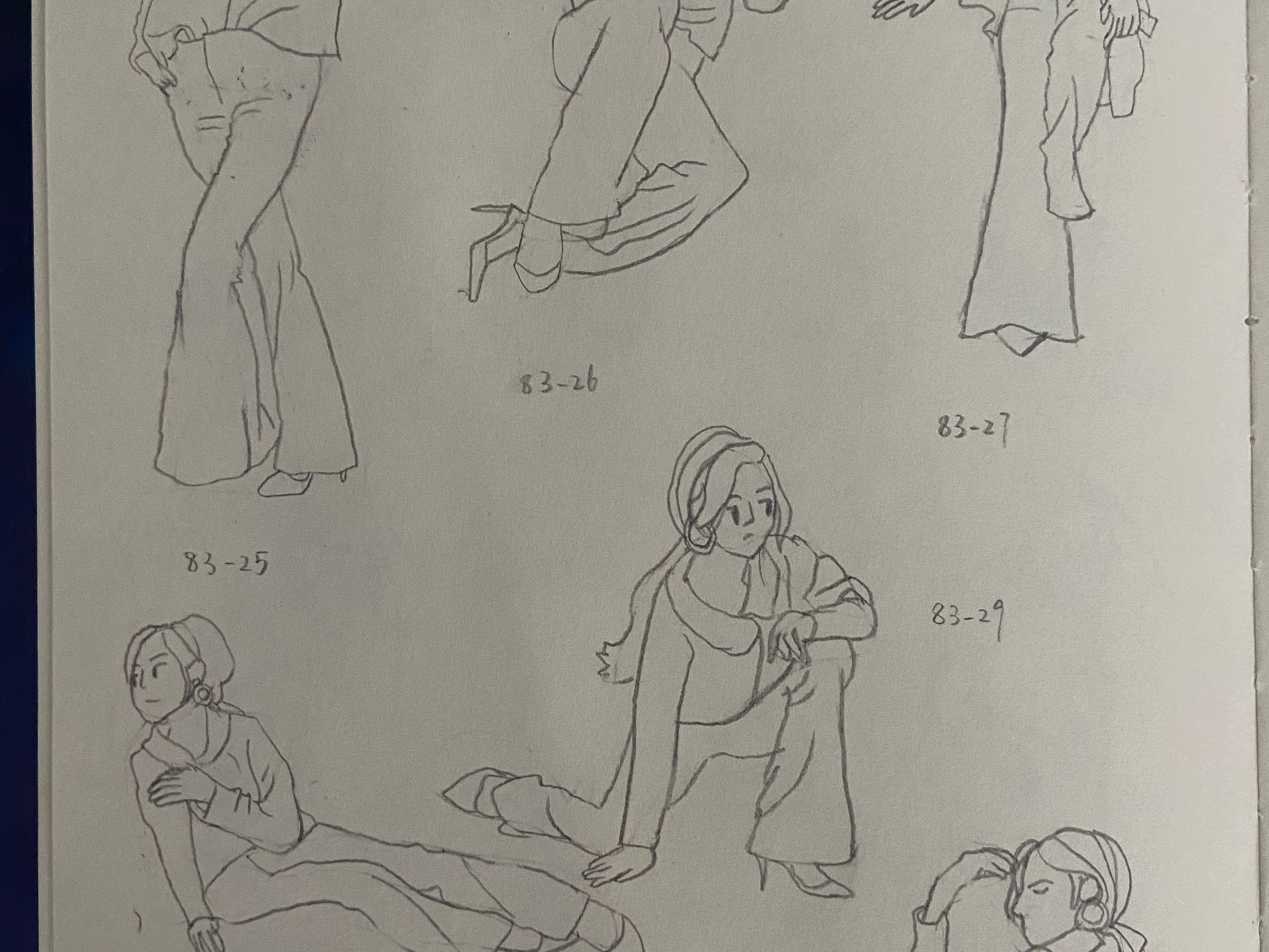 20220305第十一期 #速写60天挑战赛# day5 @速写班长_猫小唯Meow-站酷ZCOOL