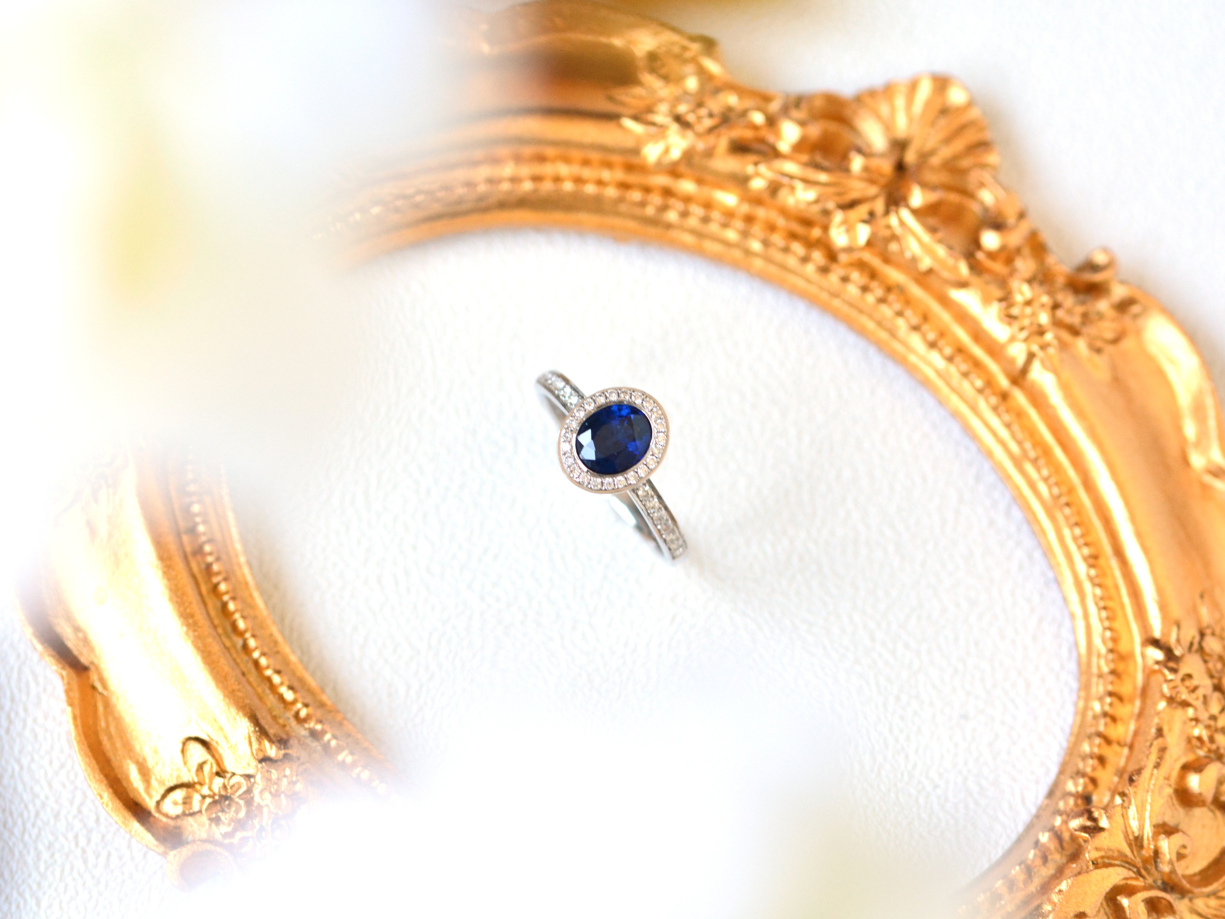 设计师作品|蓝宝石戒指_天使原创珠宝设计-站酷ZCOOL