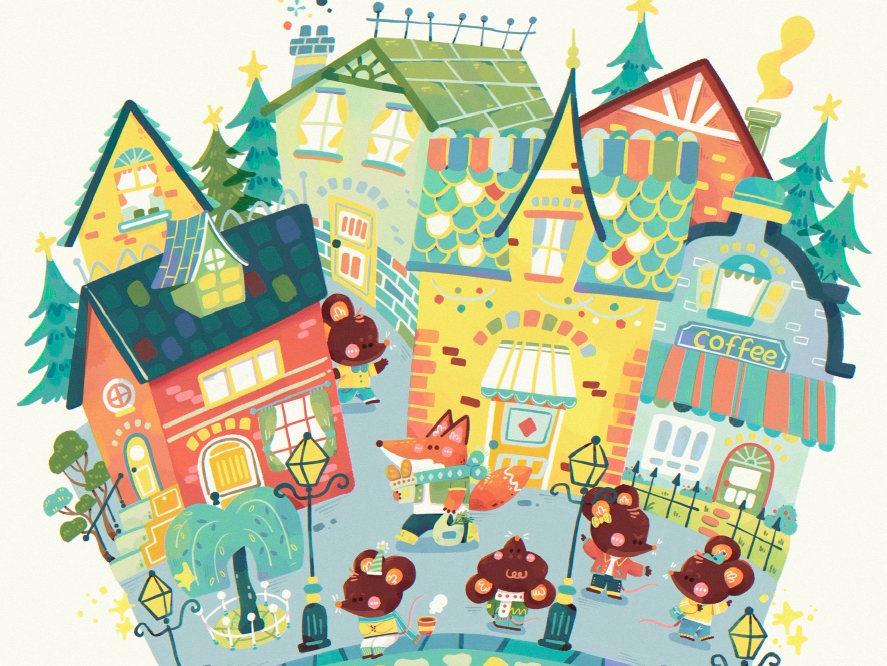 近期动物小场景合集_DP大潘-站酷ZCOOL