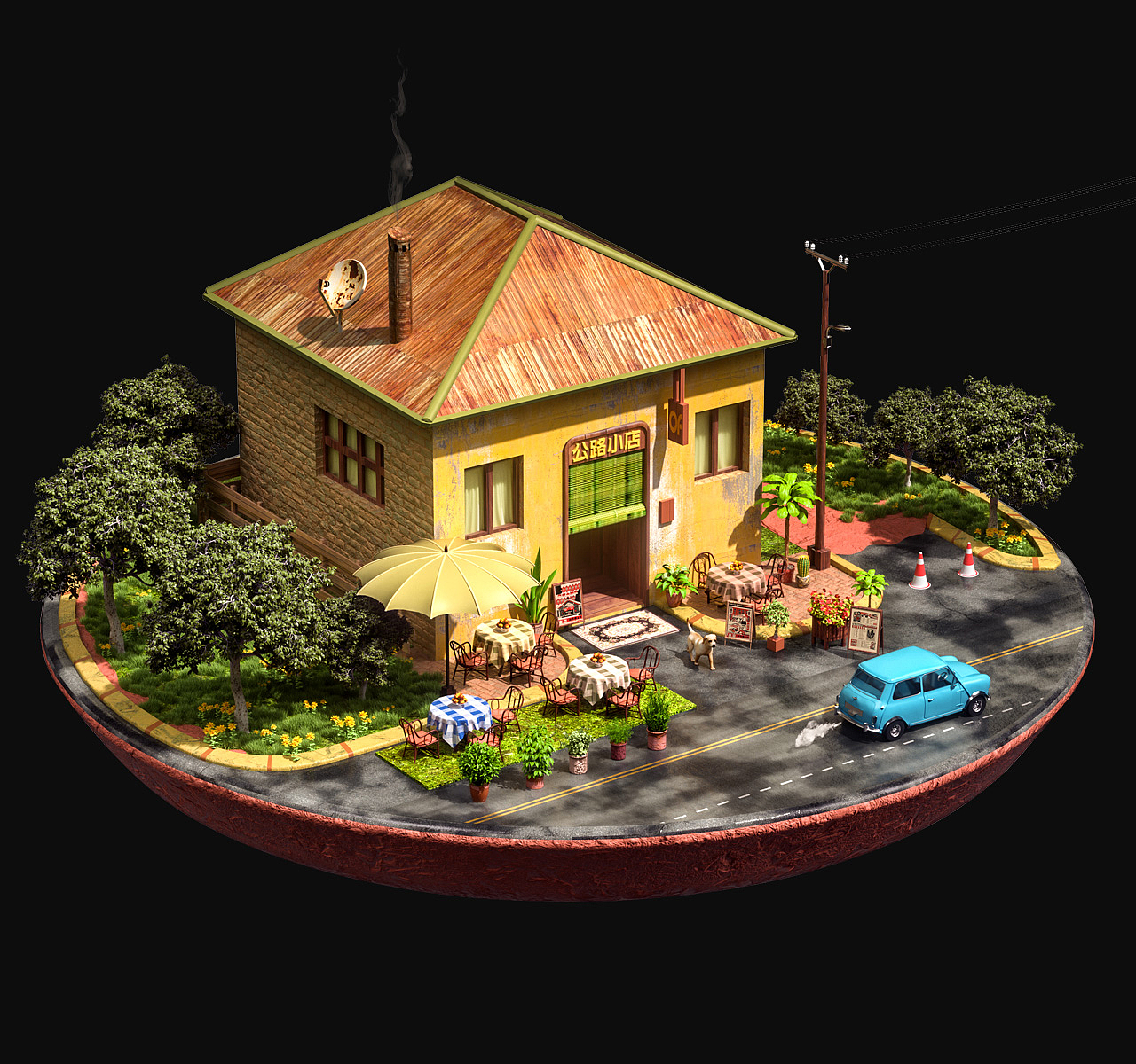 2020【C4D场景合集】_OOOOO峰-站酷ZCOOL