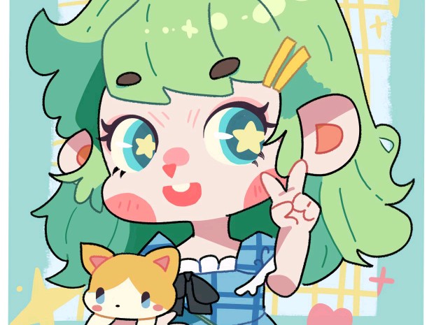 Q版头像临摹_启方Kiki-站酷ZCOOL