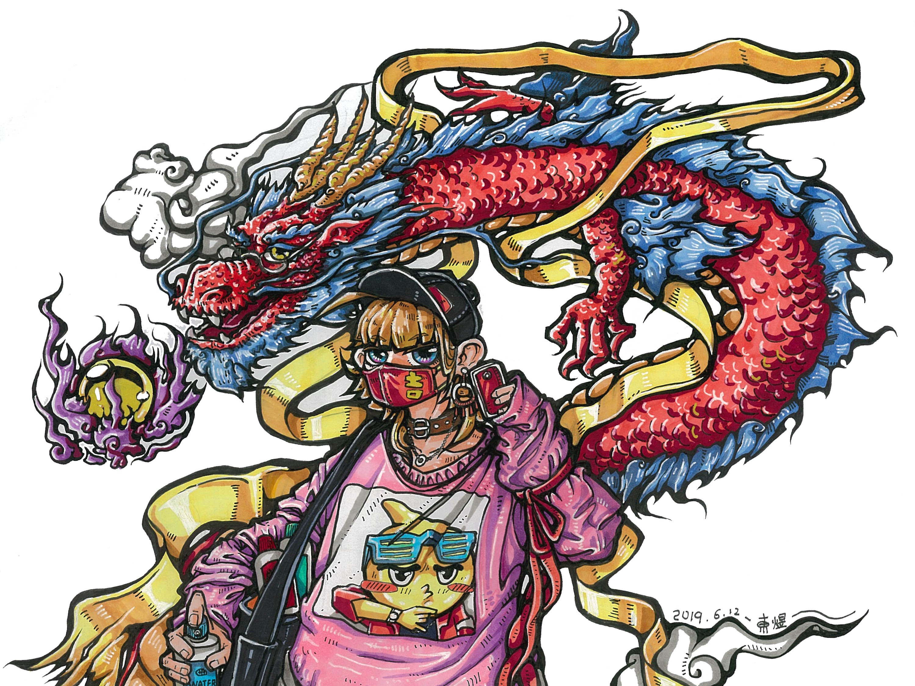 cool girl_Dyan東煜-站酷ZCOOL