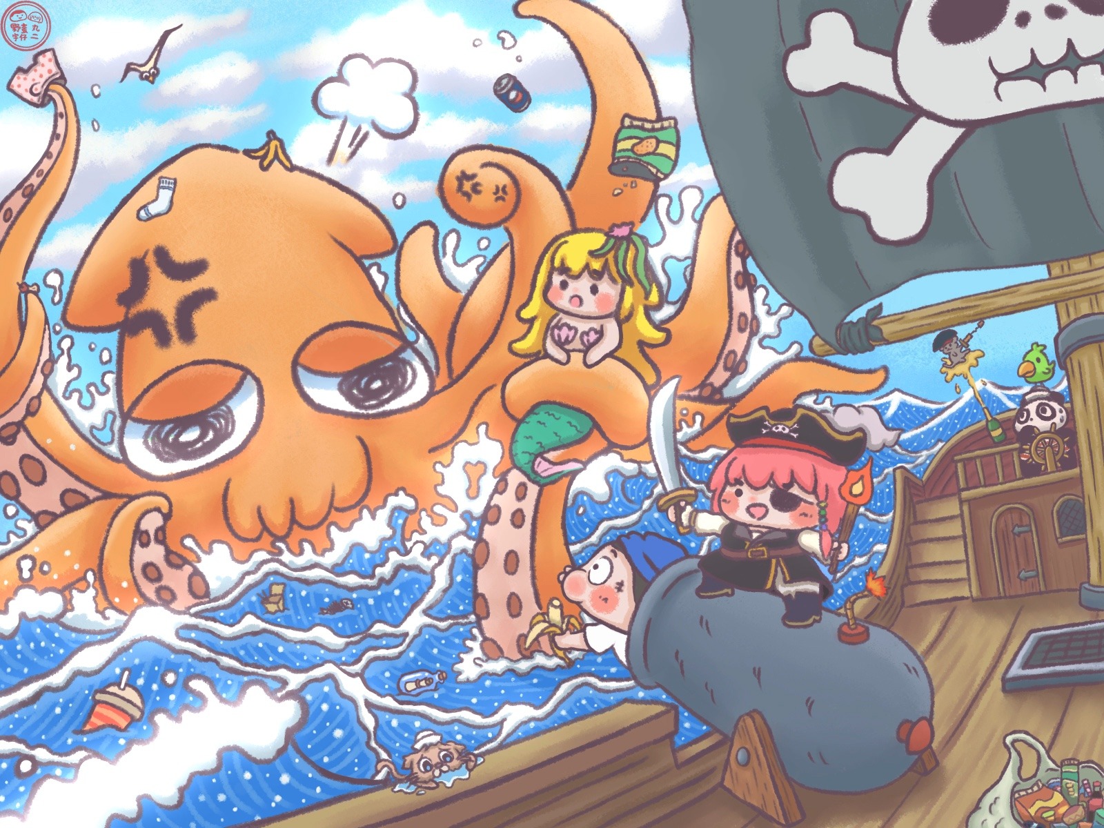 YuYu与ZuZu的奇幻旅程第一期_野蛮宇仔-站酷ZCOOL