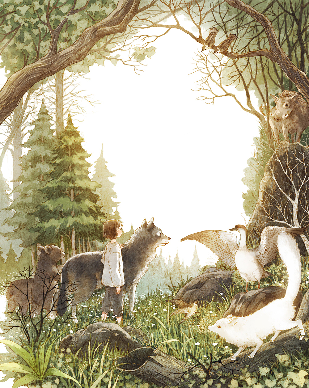 集一波插画_starry阿星-站酷ZCOOL