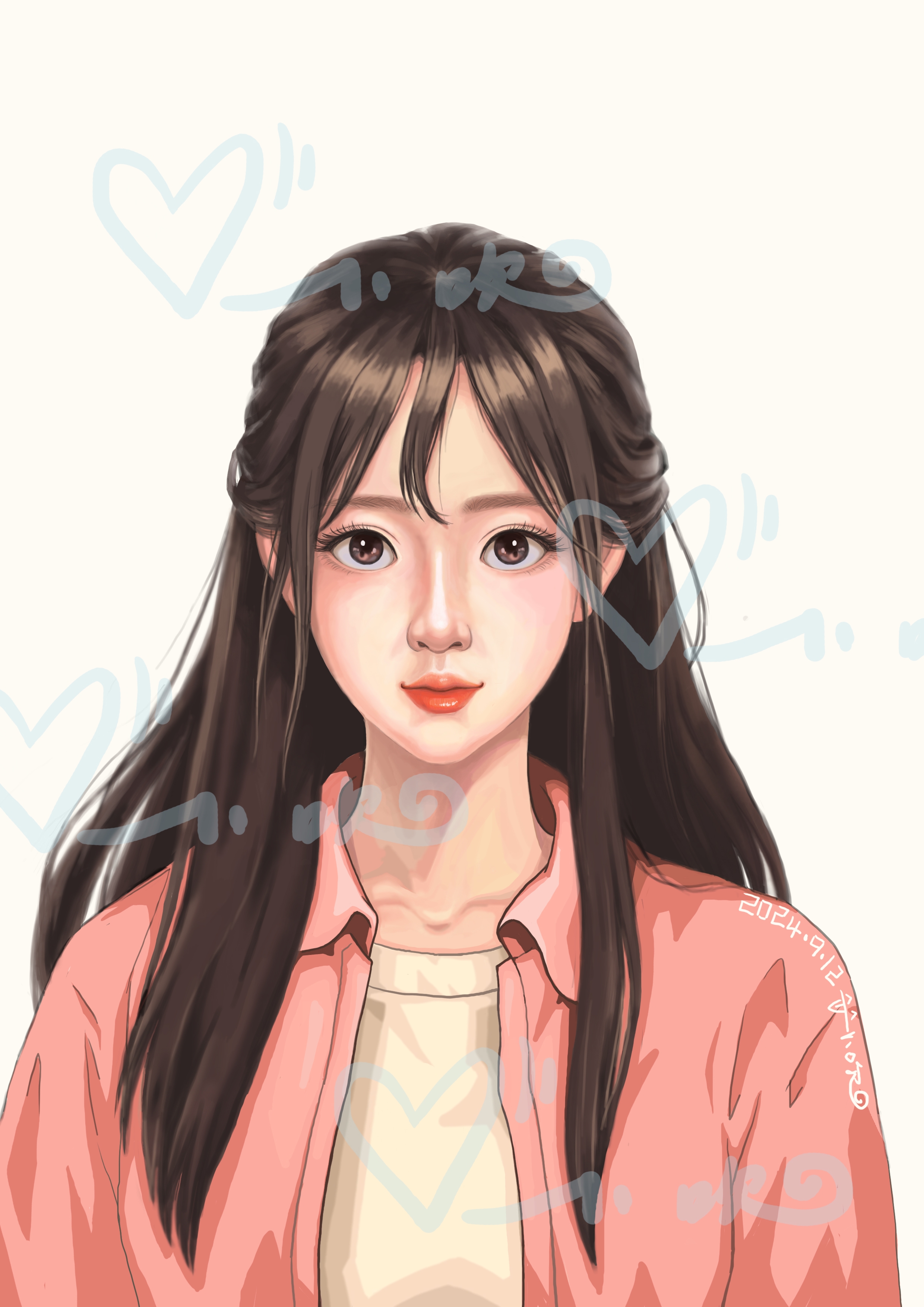 小姐姐_笑吹-站酷ZCOOL