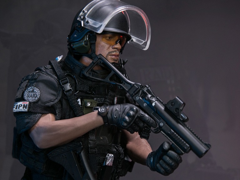 法国特警“黑豹 / RAID”突击队- 巴黎_DAMTOYS-站酷ZCOOL