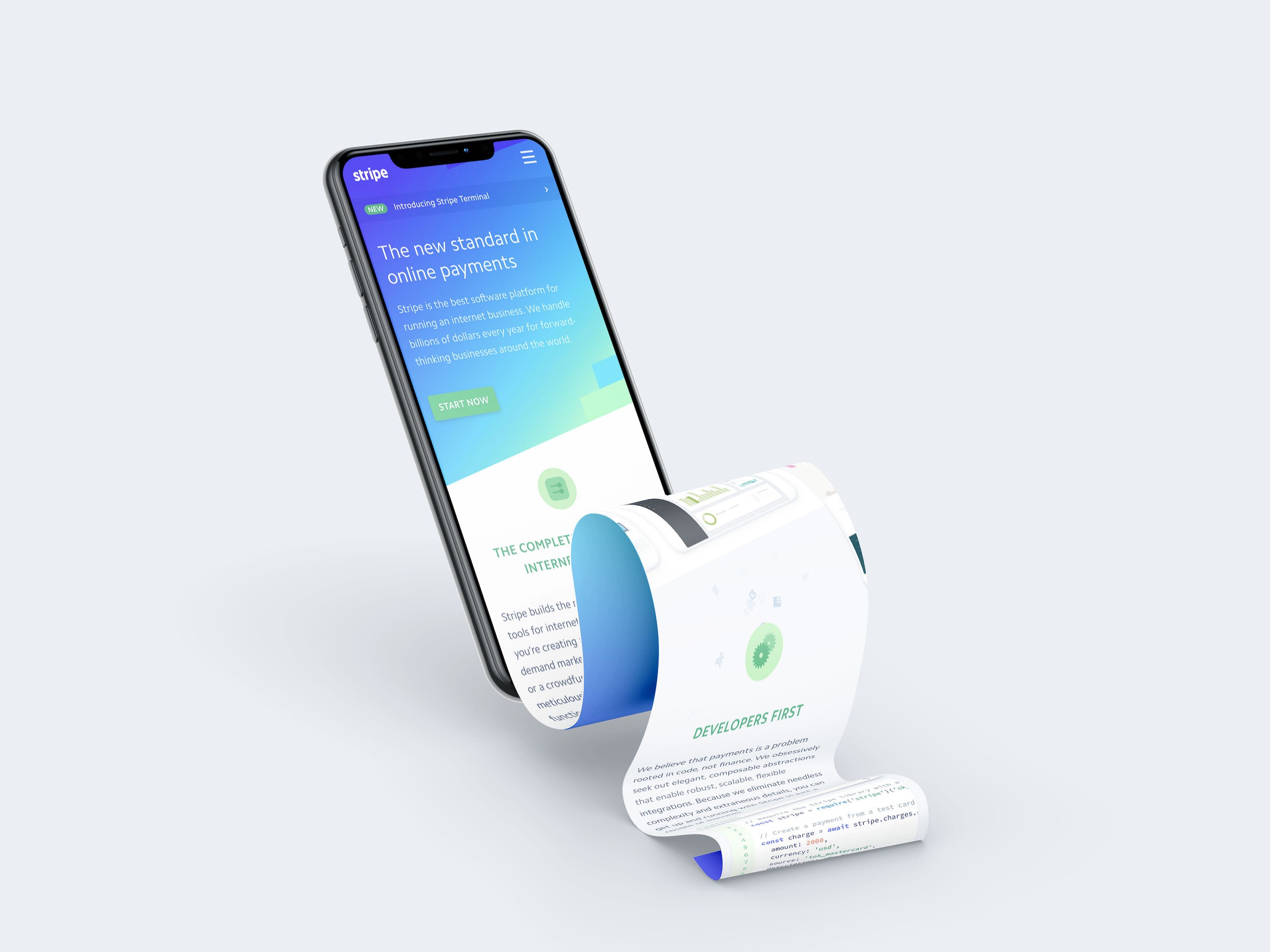 免费iPhone XS Long Scroll Mockup_LStoreGraphics-站酷ZCOOL