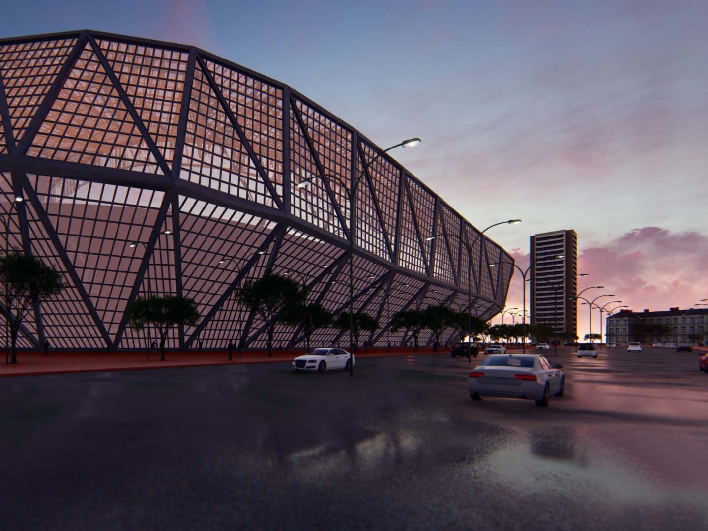 Parametric Stadium 全参体育馆_MikaYuncongLiu-站酷ZCOOL