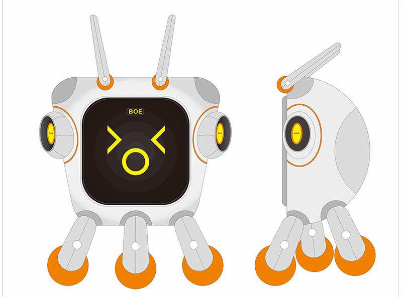 京东方机器人小京_大冉爱画画-站酷ZCOOL