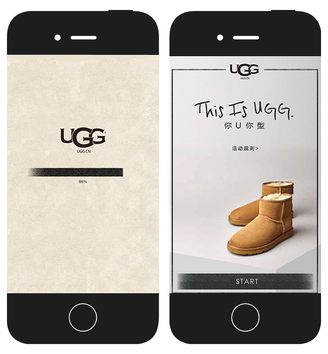 UGG H5游戏_goldmatt-站酷ZCOOL