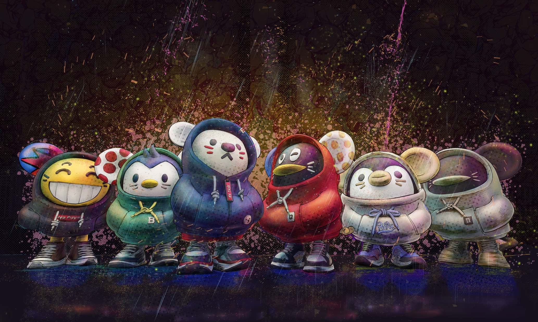 鼠年潮玩MouseQ设定_腾讯ISUX-站酷ZCOOL